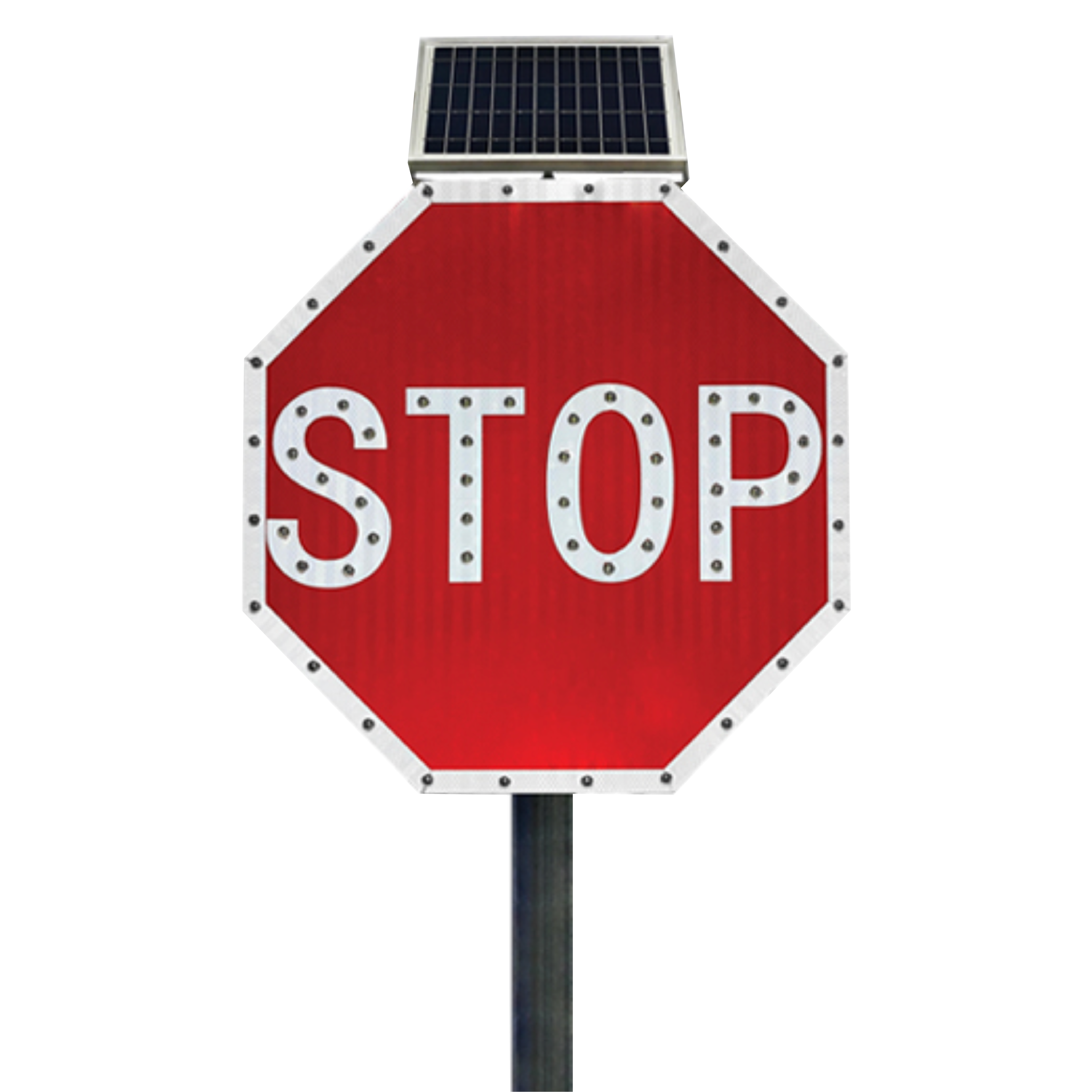 3.6W LED SOLAR ENHANCED STOP SIGN - ANL Lighting