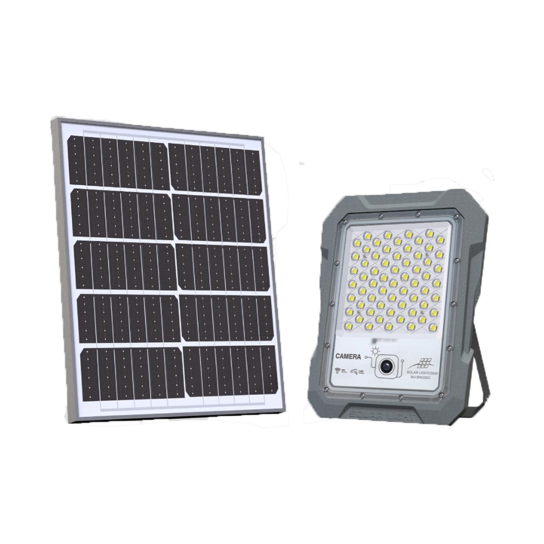 30W SOLAR FLOODLIGHT WITH 4MP CAMERA REMOTE SOLAR PANEL - ANL Lighting