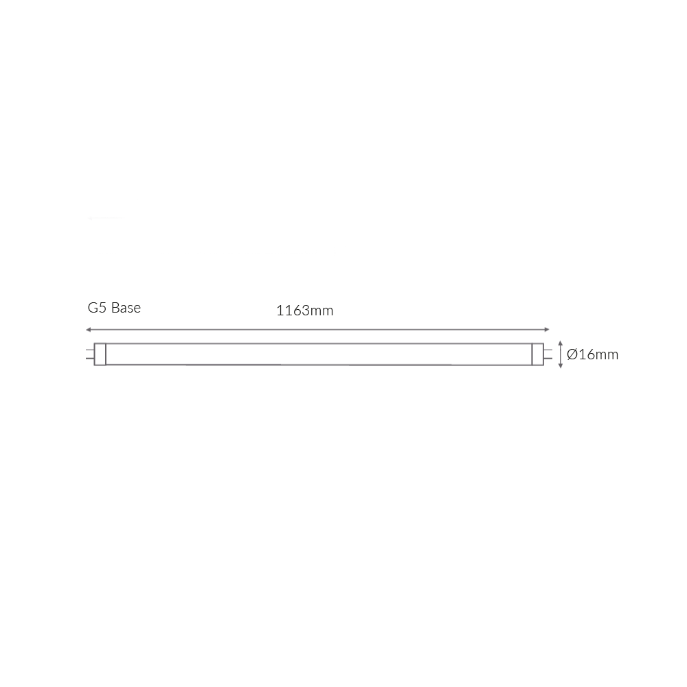 T5 4FT 27W LED TUBE 65K FROSTED HO BALLAST (D) - ANL Lighting