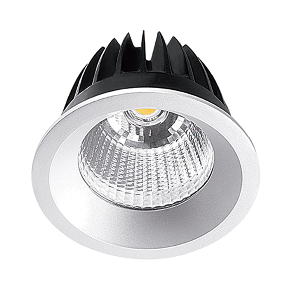 ROUND RECESSED 18W 3000K DL TRIAC DIM 40DEG CRI90 MATT WHT - ANL Lighting