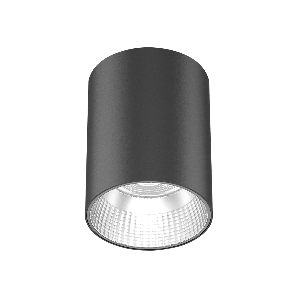 SURFACE MOUNT DOWNLIGHT 15W BLACK TRIM 3000K TRIAC DIMMABLE - ANL Lighting