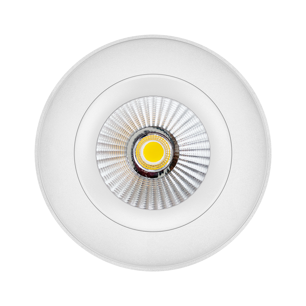 SURFACE MOUNT DOWNLIGHT 10W WHITE TRIM 3000K TRIAC DIMMABLE - ANL Lighting