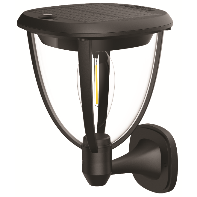 LED SOLAR LIGHT WALL/PIER/SPIKE MOUNT 2700K TWIN PACK - ANL Lighting