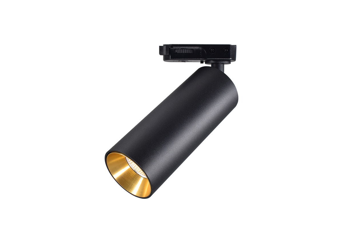 11W BLACK 3000K SINGLE CIRCUIT TRACK LIGHT - ANL Lighting